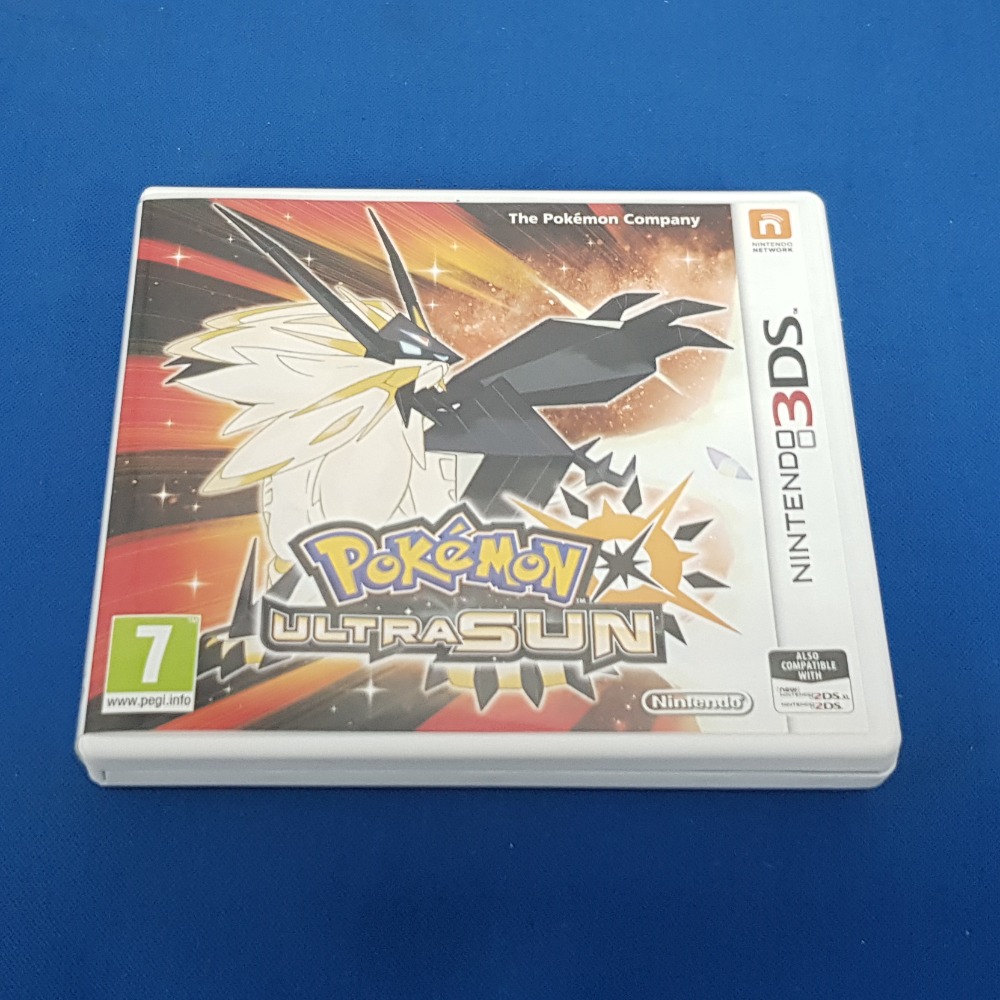 Pokemon ultra sun 2ds xl top